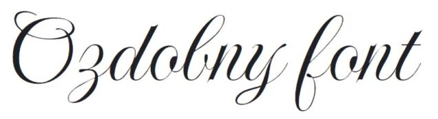 Darmowe Fonty ozdobne z polskimi znakami - Barańska Studio brandingowe